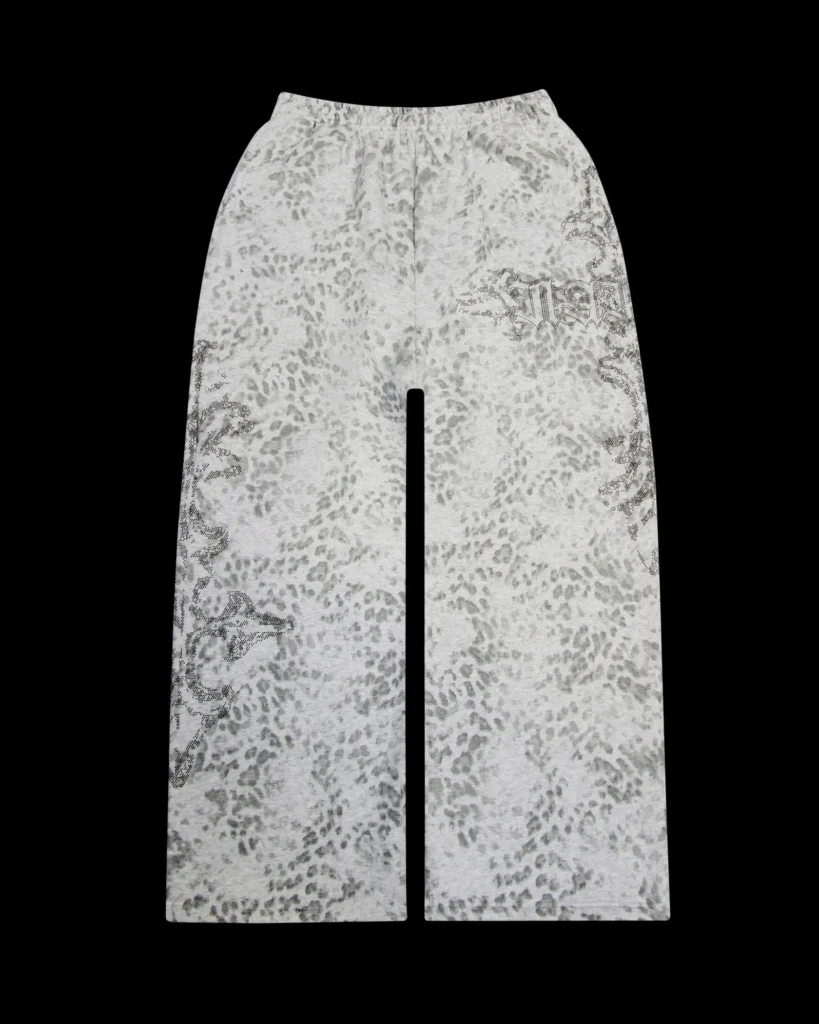 Named Collective Feral Studded Light Leopard Sweatpants - NAMED COLLECTIVE